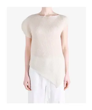 Issey Miyake Leaf Pleats Top
