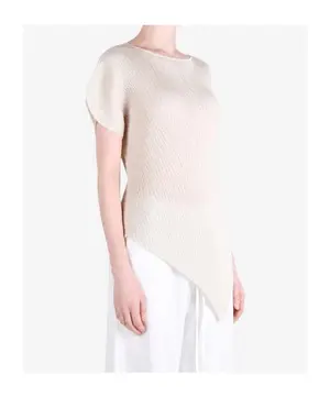 Issey Miyake Leaf Pleats Top