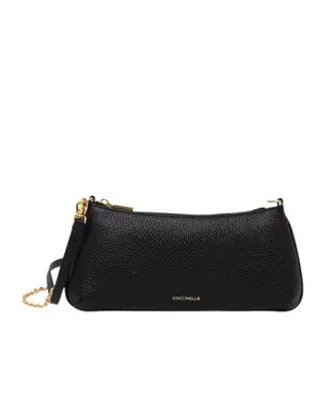 COCCINELLE Mini C-me Logo-print Chain-link Crossbody Bag