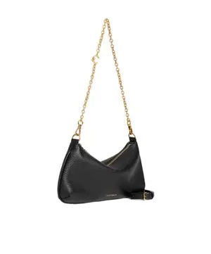 COCCINELLE Mini C-me Logo-print Chain-link Crossbody Bag