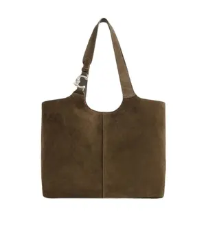 COCCINELLE Slouchy Shoulder Bag - Fango