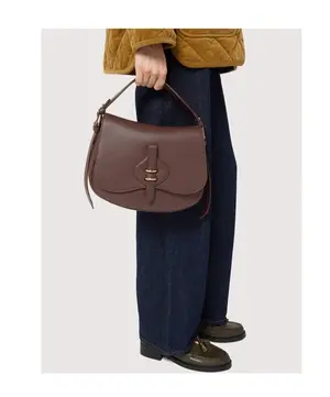 COCCINELLE Flap Buckle Shoulder Bag