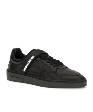 Dsquared2 Touch-strap Logo-print Sneakers