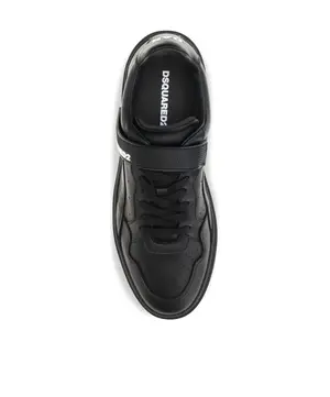 Dsquared2 Touch-strap Logo-print Sneakers