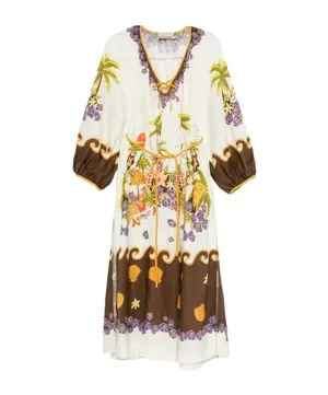 ALEMAIS Patterned Dress