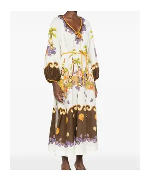ALEMAIS Patterned Dress
