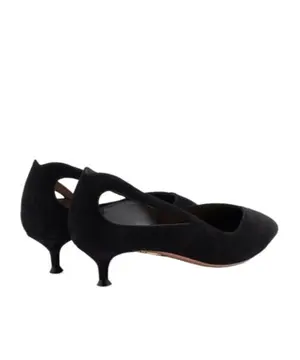 AQUAZZURA Pointed-toe Solid Color Low-heel Shoes