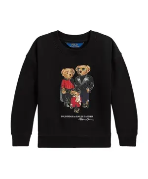Polo Ralph Lauren Bear Pattern Sweatshirt - Black