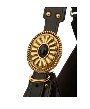 Etro Large Suede Rosette Bag
