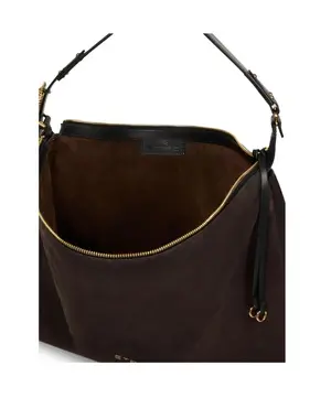 Etro Large Suede Rosette Bag