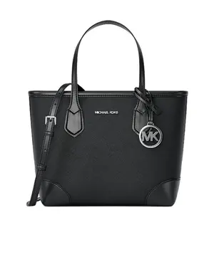 Michael Kors Eva Extra-small Saffiano Leather Convertible Tote Bag - Black