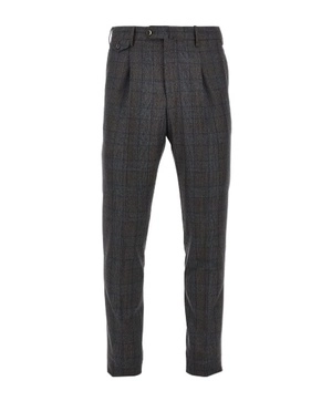PT TORINO Casual Trousers With Belt Loops - Grey