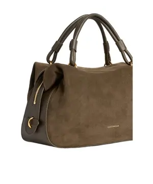 COCCINELLE Suede-finish Leather Tote Bag