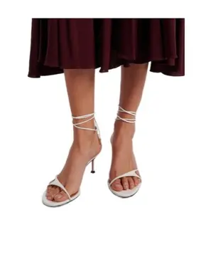 AQUAZZURA Bikini Leather Sandals