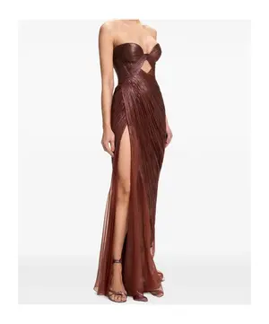 MARIA LUCIA HOHAN Pleated Gown