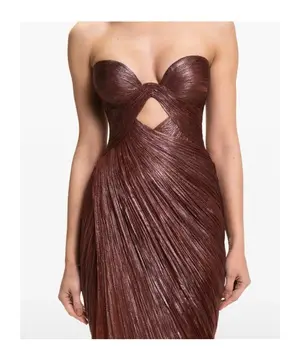 MARIA LUCIA HOHAN Pleated Gown