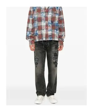 PURPLE BRAND Belt-loop Jeans