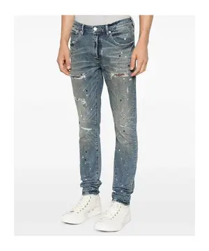 PURPLE BRAND Belt-loop Jeans