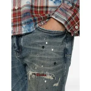 PURPLE BRAND Belt-loop Jeans