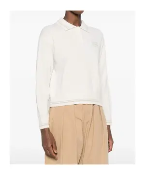 Maison Kitsuné Long-sleeve Polo Shirt