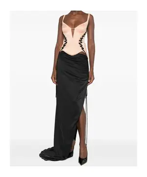 MARIA LUCIA HOHAN Lace-up Bodycon Dress