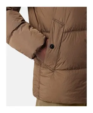 Stone Island Wind-resistant Down Jacket With Anti-drop