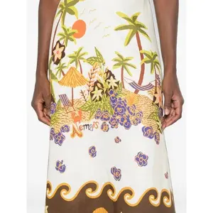 ALEMAIS Patterned Dress