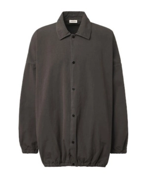 Fear Of God Cotton Poplin Overshirt - Black
