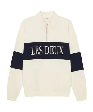 LES DEUX Long-sleeve Sweatshirt - White