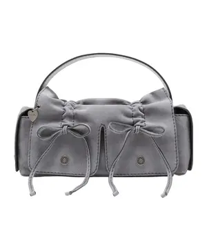 Acne Studios Multipocket Suede Shoulder Bag