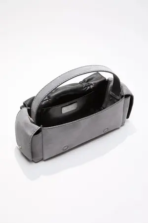 Acne Studios Multipocket Suede Shoulder Bag