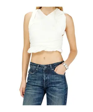 DIESEL® Rucked-up Tank Top In Double-layer Jersey
