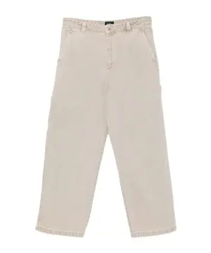 A.p.c. Straight-leg Casual Trousers - Beige