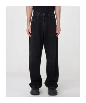 DIESEL® Logo-patch Straight-leg Jeans