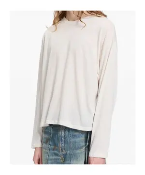 ANN DEMEULEMEESTER Graphic-print Long-sleeved T-shirt