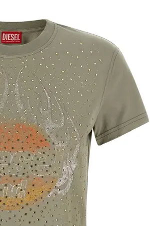 DIESEL® Embellished Crewneck Short-sleeve T-shirt