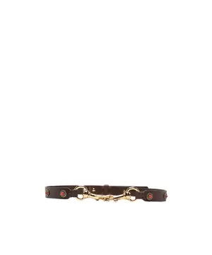 Etro Studded Belt - Green