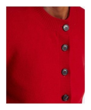 RÓHE Cropped Wool Cardigan