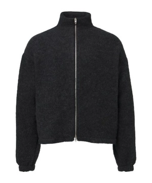JIL SANDER Wool-blend Fleece Sweatshirt