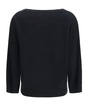 Extreme Cashmere Pearl V-neck Knitted Sweater