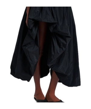 JIL SANDER Asymmetric Midi Skirt