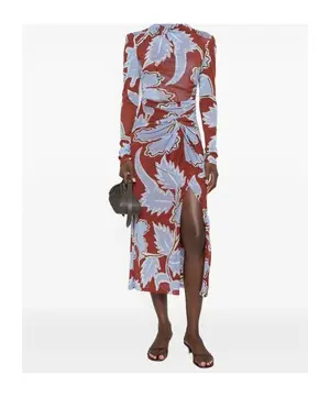 Diane Von Furstenberg Long-sleeved Dress