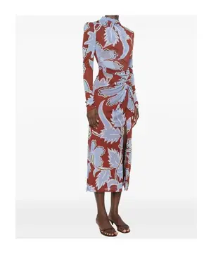 Diane Von Furstenberg Long-sleeved Dress