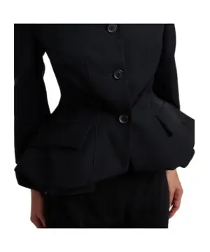 Magda Butrym Peplum Wool Blazer