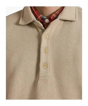 Polo Ralph Lauren Long Sleeved Knitted Polo Shirt