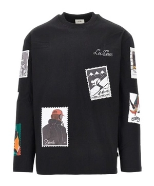LES DEUX Stamp-print Sweater