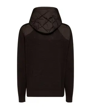 Canada Goose Hybridge Quilted Knit Hoodie