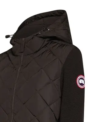 Canada Goose Hybridge Quilted Knit Hoodie