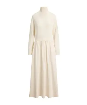 Ralph Lauren Long-sleeved Dress - Cream