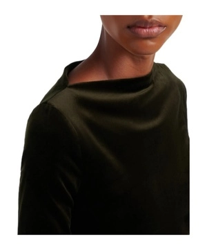 JIL SANDER Cotton Velvet Gown